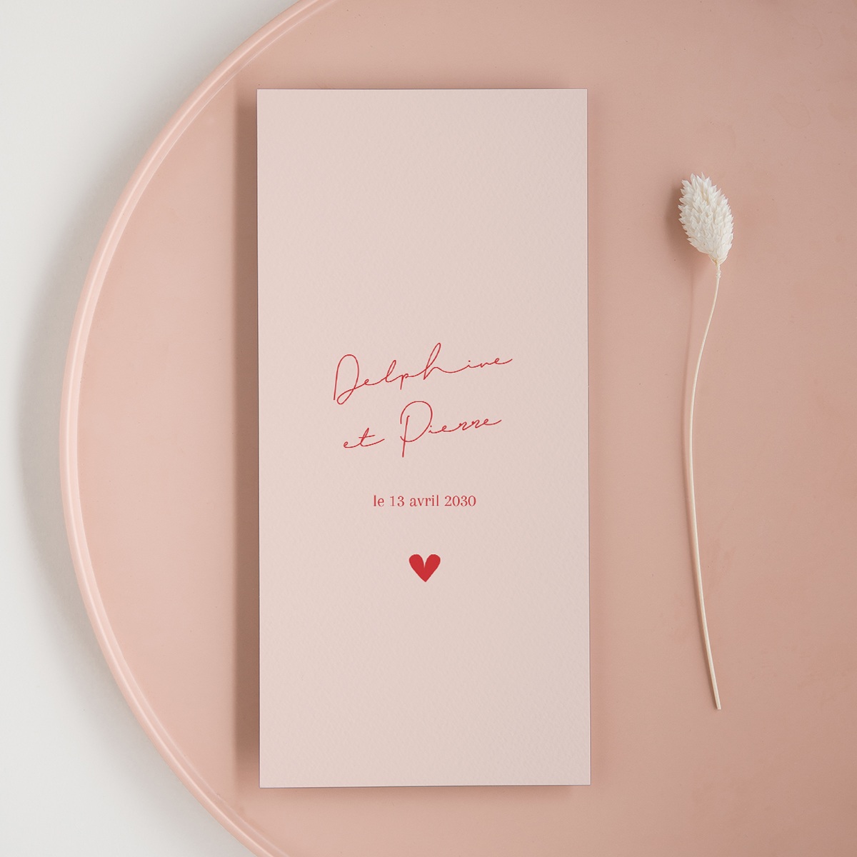 Menu mariage Atout Coeur, Repas | Echantillon offert