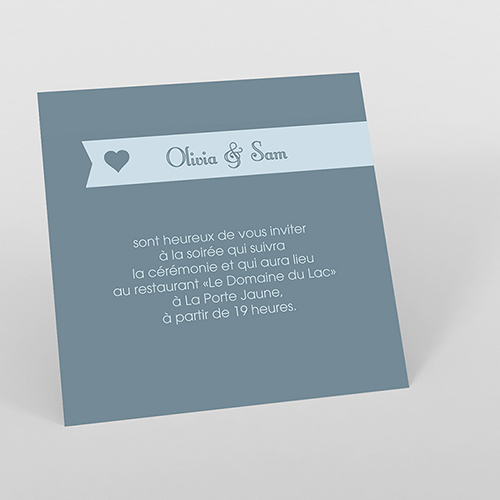 Carte d'invitation mariage moderne : 77 modèles personnalisables ...