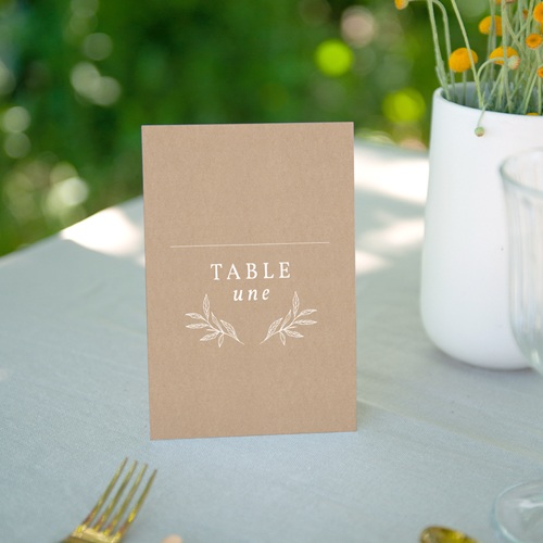 Marque table mariage : 81 modèles personnalisables (satisfait ou réimprimé)