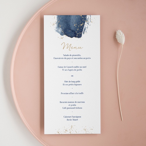 Menu mariage original : modèles personnalisables uniques (échantillon ...